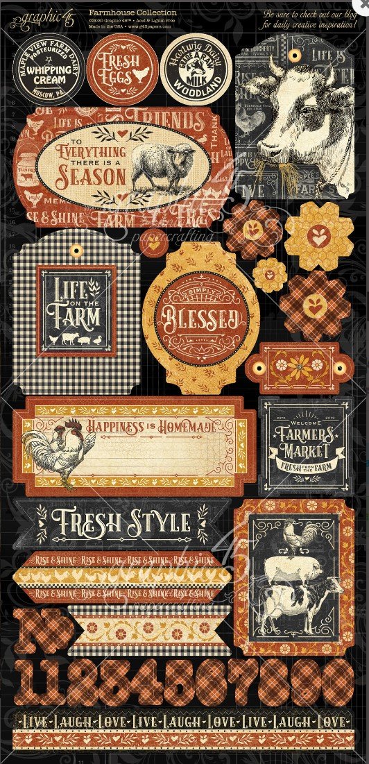 Graphic 45 Stickers - LARSEN HOBBY