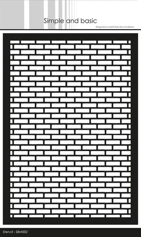 Simple and Basic stencil - LARSEN HOBBY