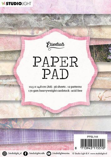 STUDIO LIGHT PAPER PAD A6 36 ARK PPSL144 - Studio Light Blokke - LARSEN ...