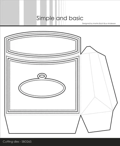 Simple and Basic - SBD265 "Little Giftbag" - Simple and Basic Dies - LARSEN HOBBY