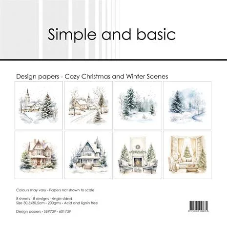 Simple and Basic Design Papers 30,5x30,5 cm - SBP739 - SBP 30,5 X 30,5 ...